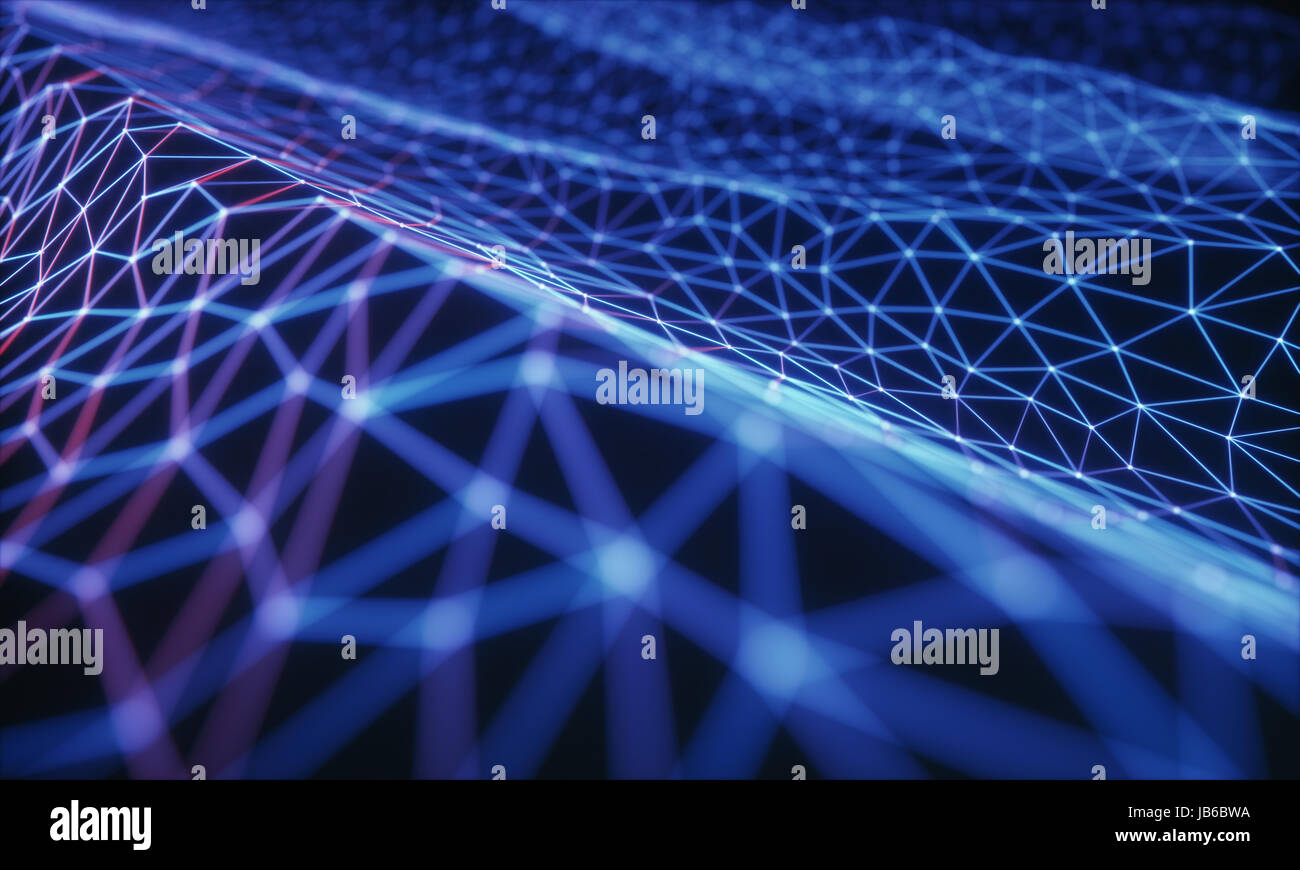 Connecting lines, illustration Stock Photo - Alamy