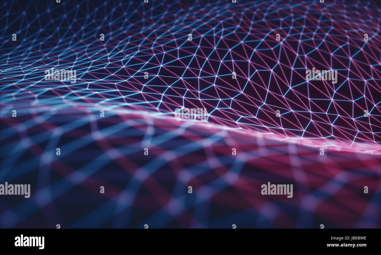 Connecting lines, illustration Stock Photo - Alamy