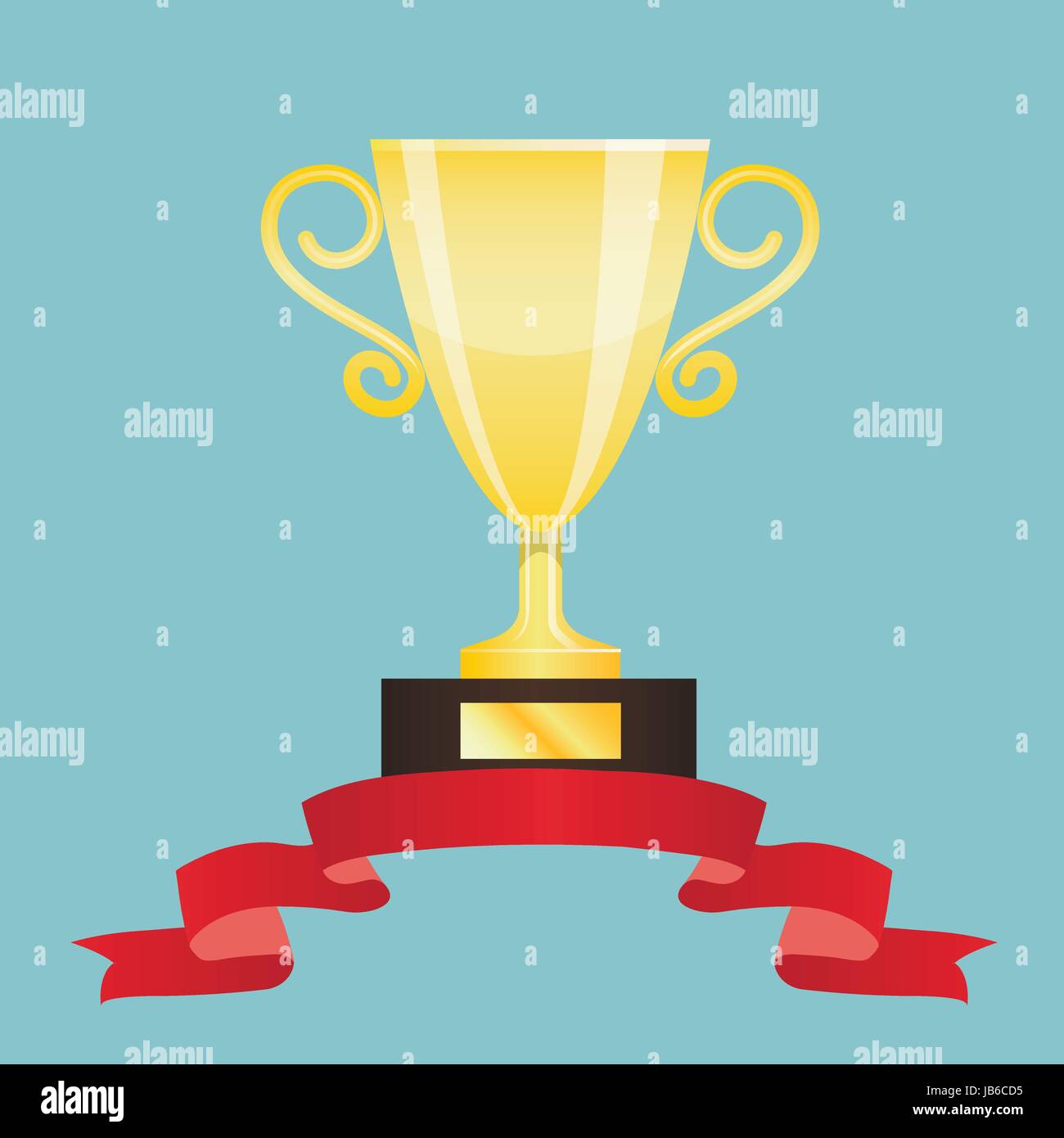 Winner trophy design hi-res stock photography and images - Alamy