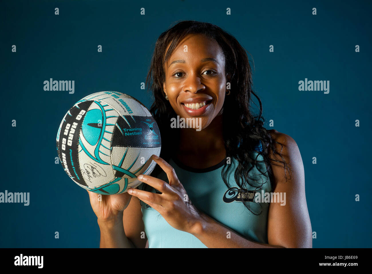 Pamela Asibie Cookey, English netball player Stock Photo - Alamy