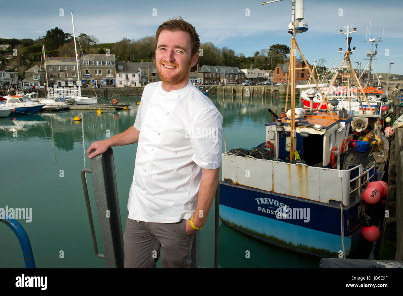 Chef Jack Stein, son of Rick Stein and who now runs the Seafood ...