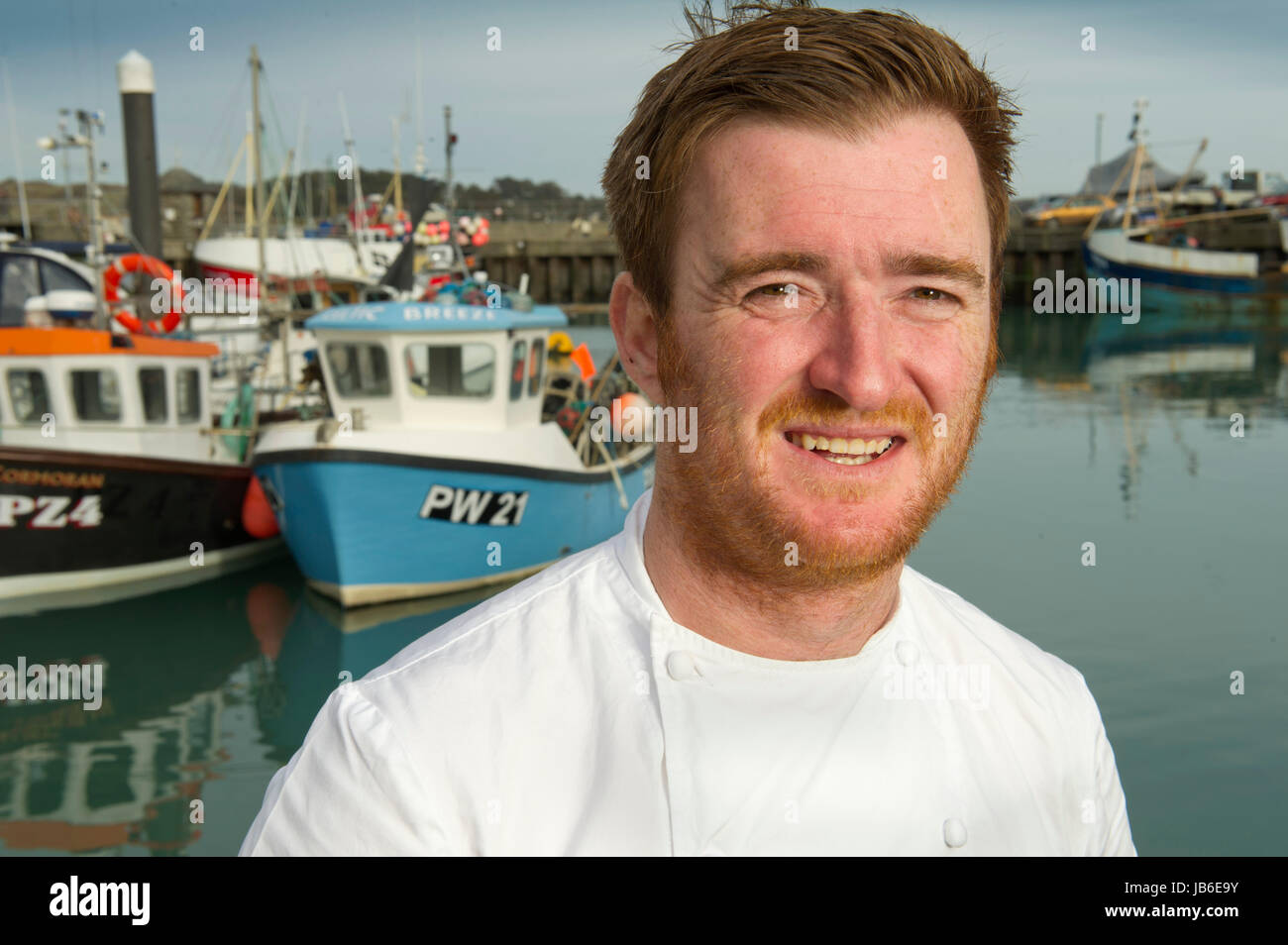 Chef Jack Stein, son of Rick Stein and who now runs the Seafood ...
