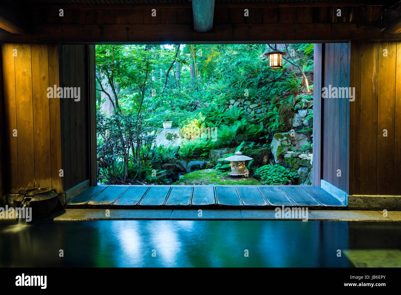 Japanese rotemburo hi-res stock photography and images - Alamy