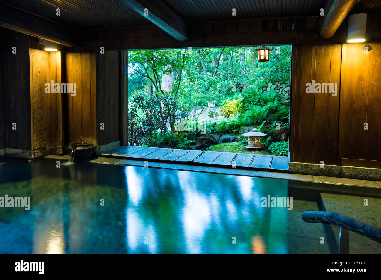Japanese onsen baths hi-res stock photography and images - Alamy