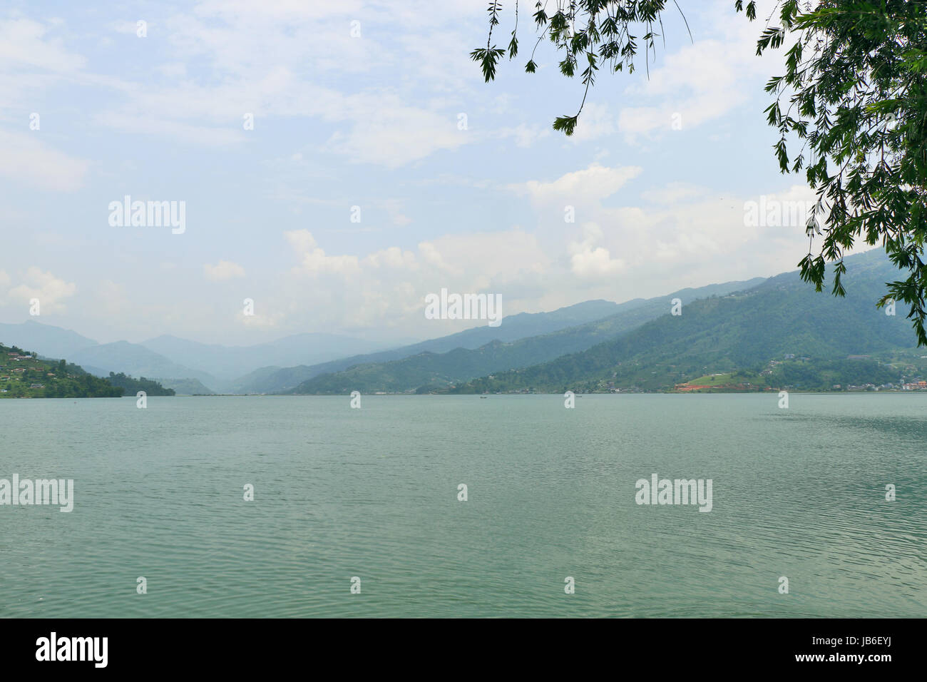Phewa Lake, Pokhara, Nepal Stock Photo - Alamy