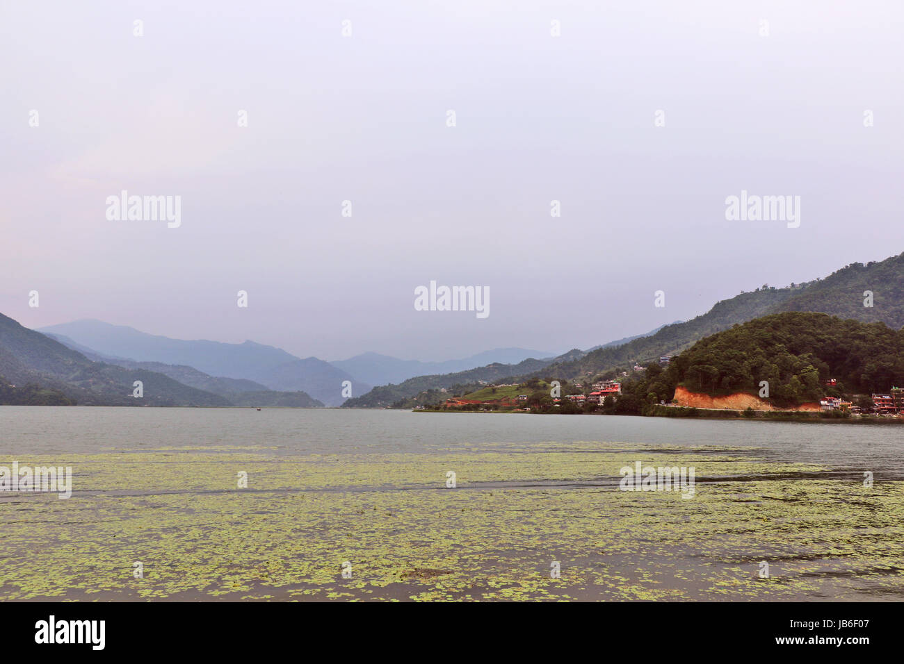 Phewa Lake, Pokhara, Nepal Stock Photo - Alamy