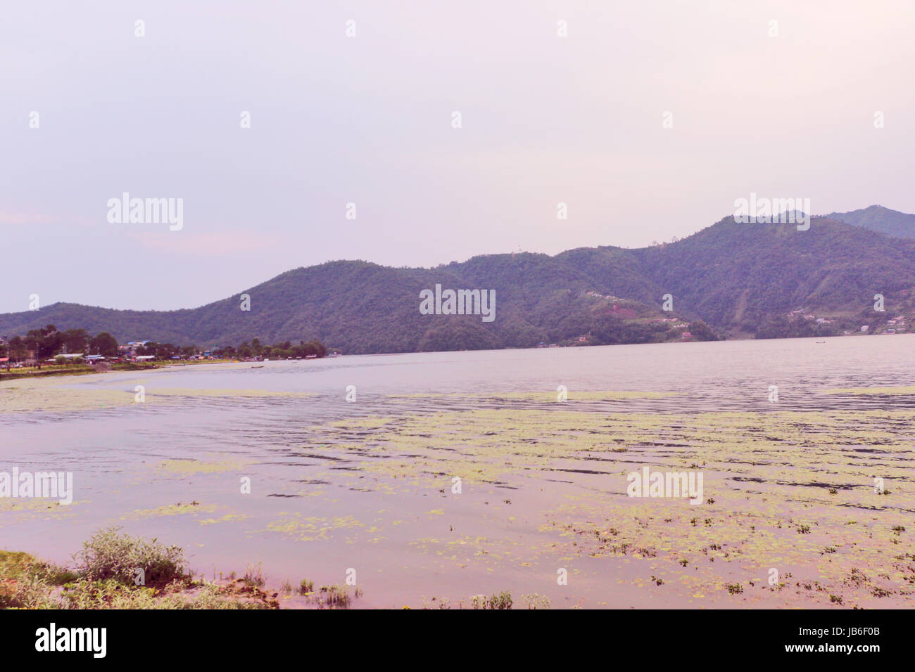 Phewa Lake, Pokhara, Nepal Stock Photo - Alamy