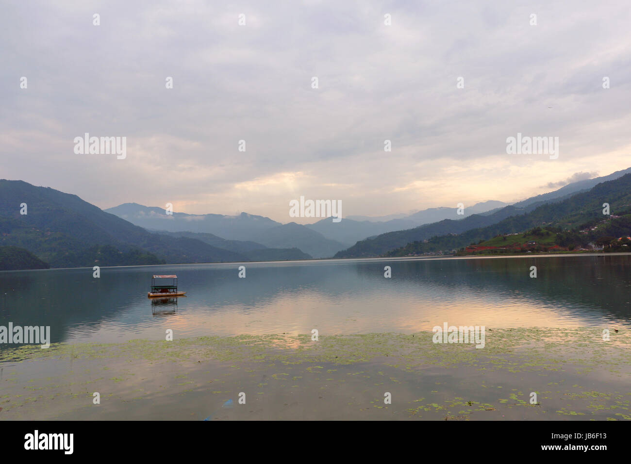 Phewa Lake, Pokhara, Nepal Stock Photo - Alamy