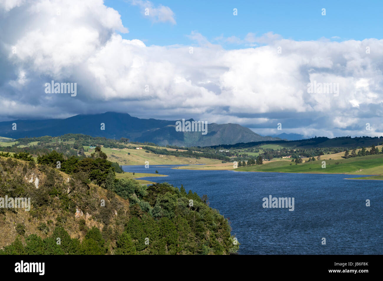 Sisga Dam; Cundinamarca, Colombia Stock Photo - Alamy