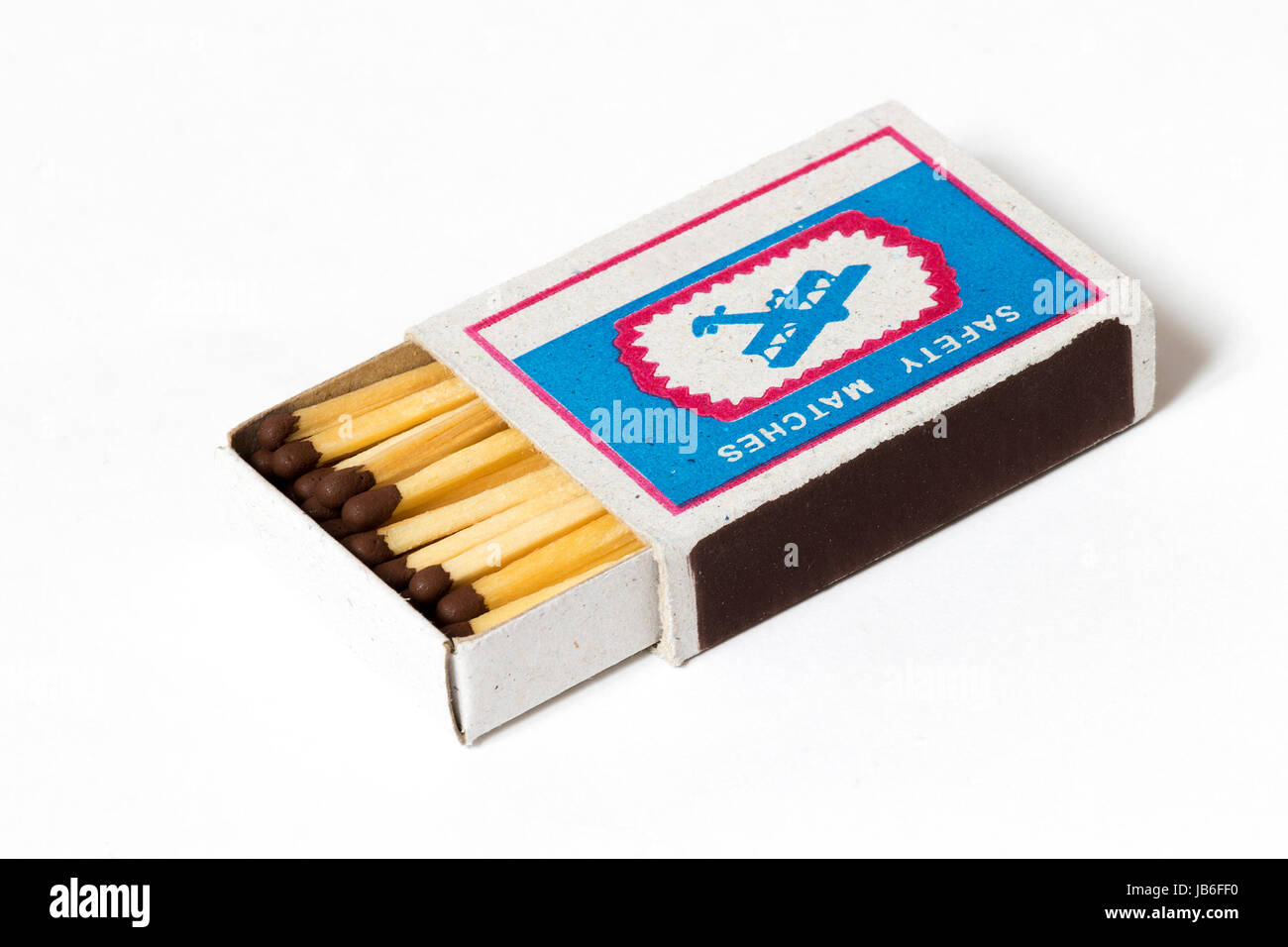 Open box matches isolated on Cut Out Stock Images & Pictures - Alamy