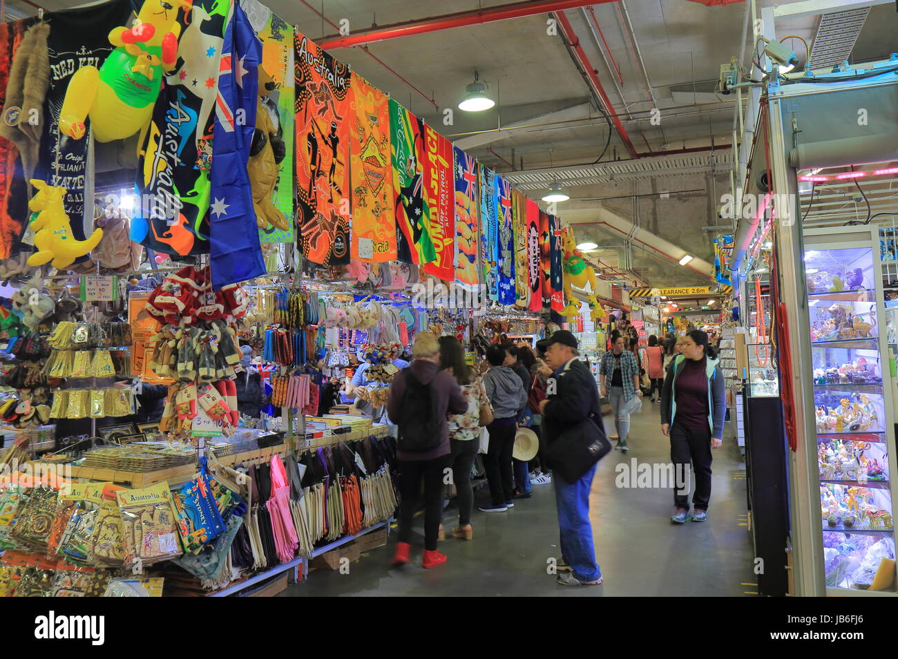 People visit Paddys market in Chinatown in Sydney Australia Stock Photo ...