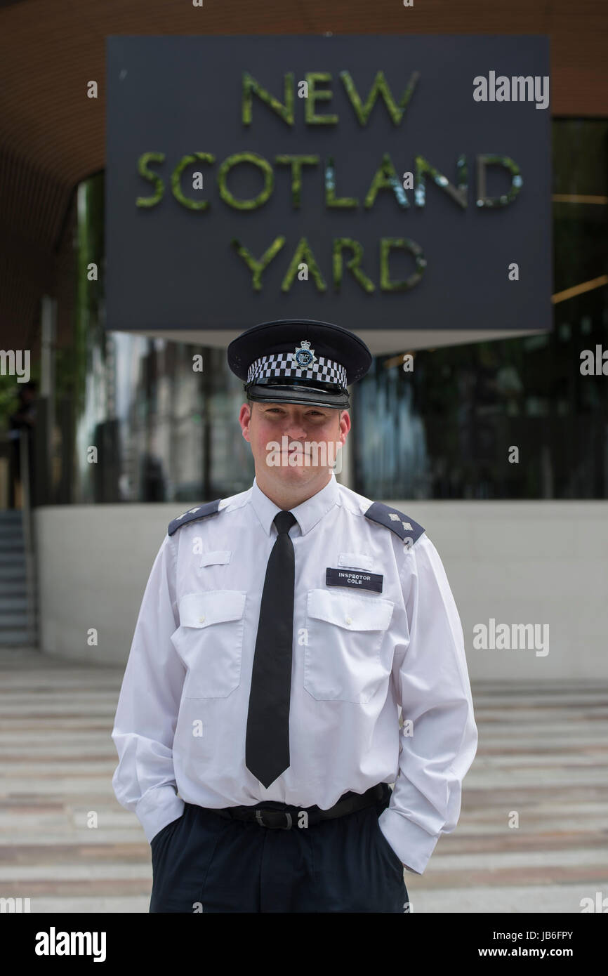 Embargoed to 0001 Sunday June 11 Metropolitan Police Inspector Jim Cole ...