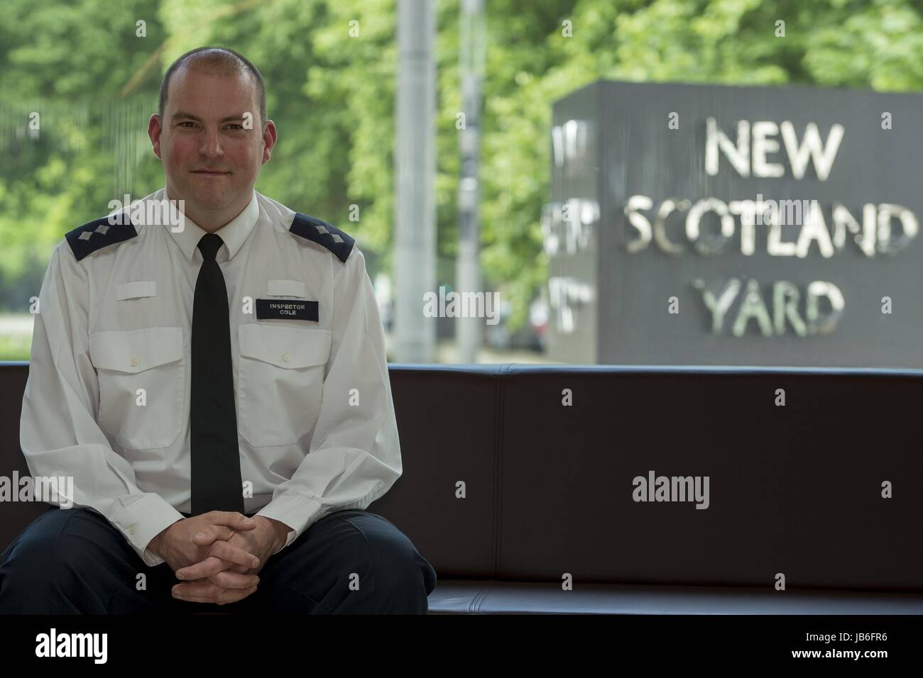 Embargoed to 0001 Sunday June 11 Metropolitan Police Inspector Jim Cole ...