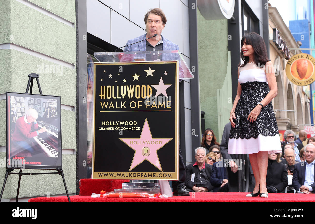 Jerry Goldsmith honoured Posthumously with Star on the Hollywood Walk ...
