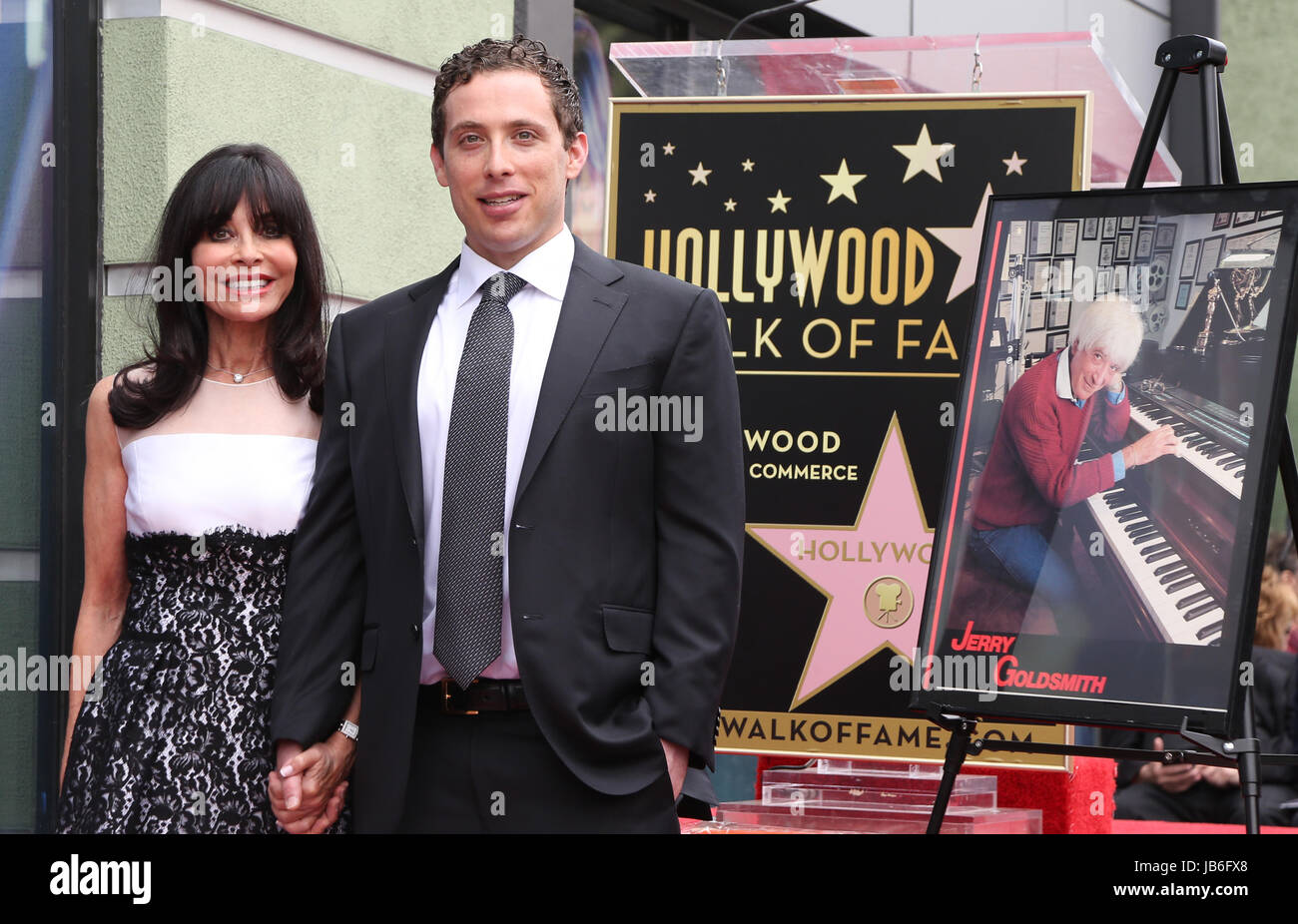 Jerry Goldsmith honoured Posthumously with Star on the Hollywood Walk ...