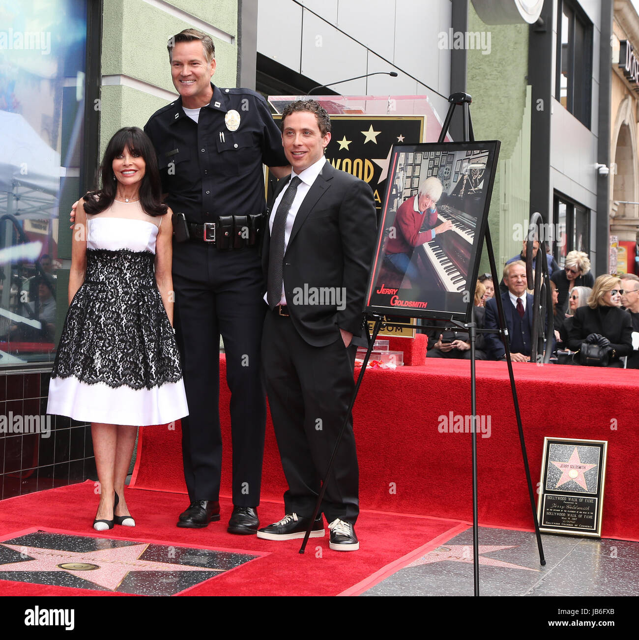 Jerry Goldsmith honoured Posthumously with Star on the Hollywood Walk ...