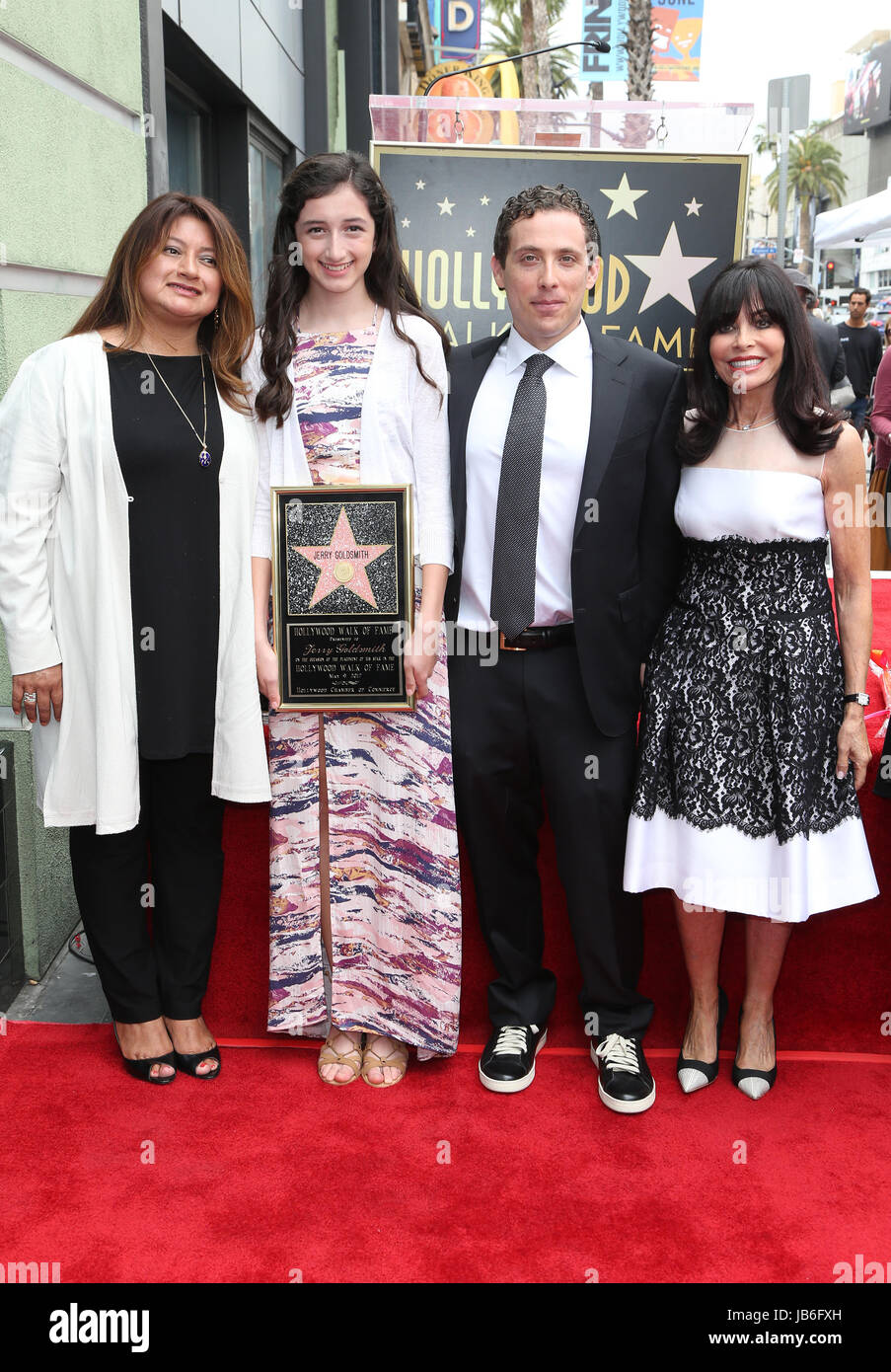 Jerry Goldsmith honoured Posthumously with Star on the Hollywood Walk ...