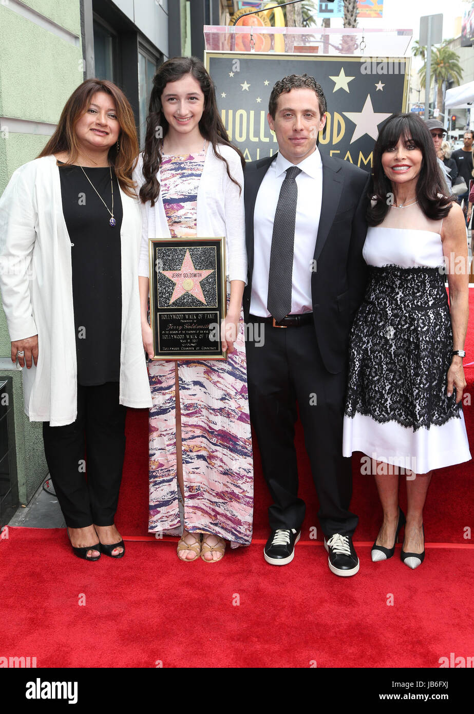 Jerry Goldsmith honoured Posthumously with Star on the Hollywood Walk ...