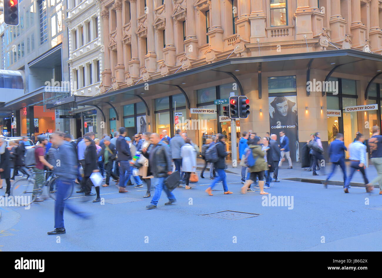 Sydney people street hi-res stock photography and images - Alamy