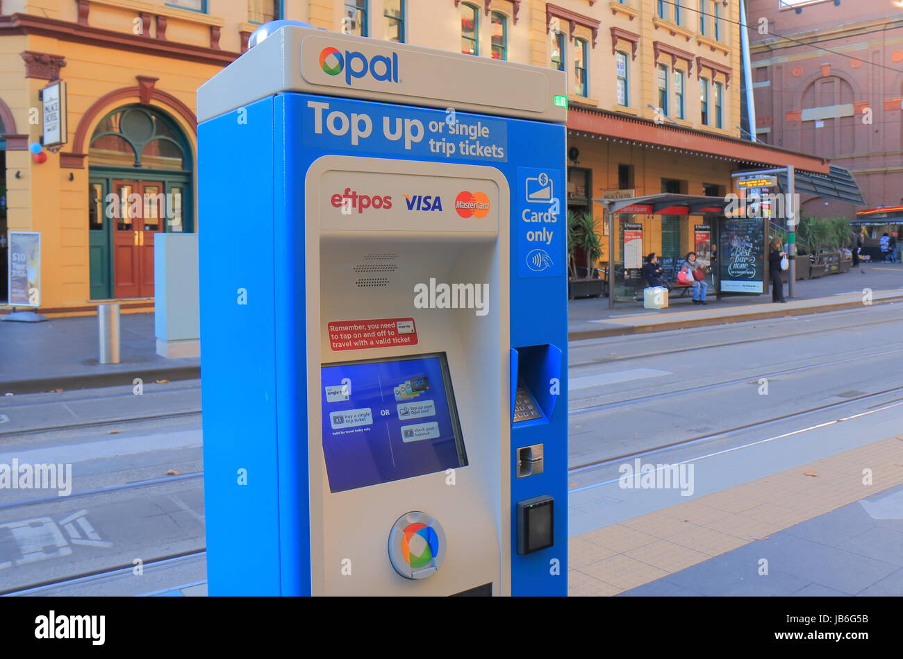 Sydney light rail train hi-res stock photography and images - Alamy