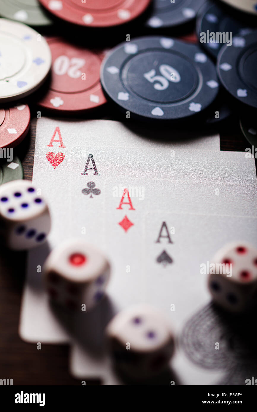 Poker card hi-res stock photography and images - Alamy