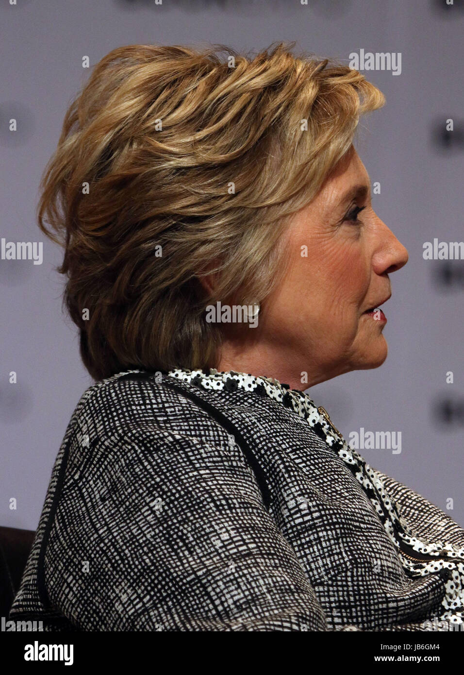 New York, New York, USA. 1st June, 2017. HILLARY CLINTON attends the ...