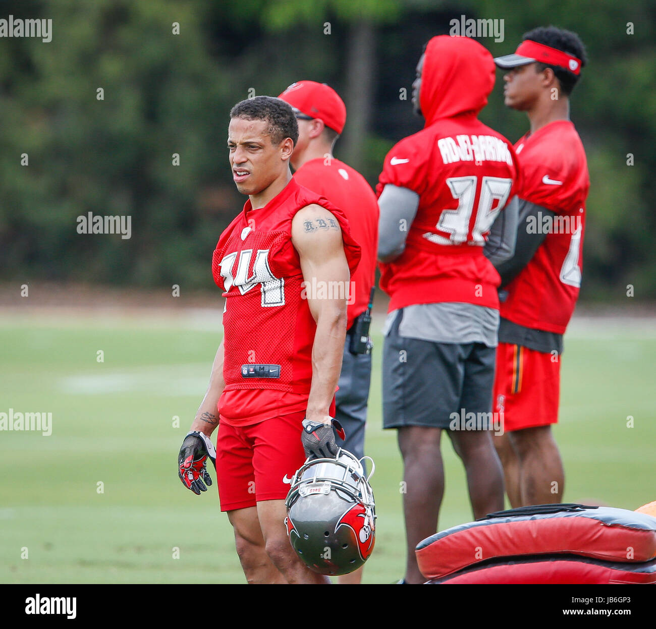 Florida, USA. 1st June, 2017. LOREN ELLIOTT | Times .Tampa Bay Buccaneers cornerback Brent ...