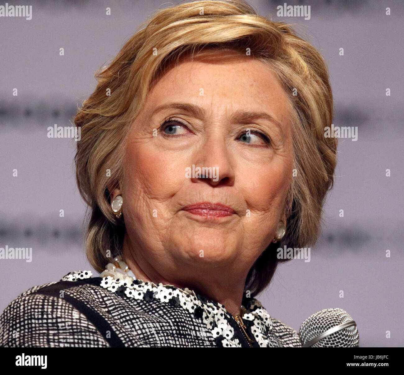 New York, New York, USA. 1st June, 2017. HILLARY CLINTON attends the ...