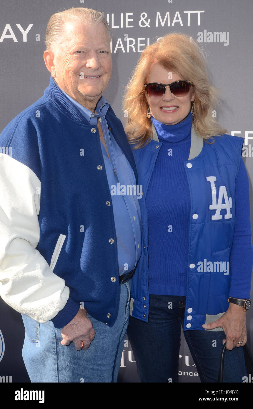 Los Angeles, Ca, USA. 08th June, 2017. Burt Sugarman and Mary Hart at ...