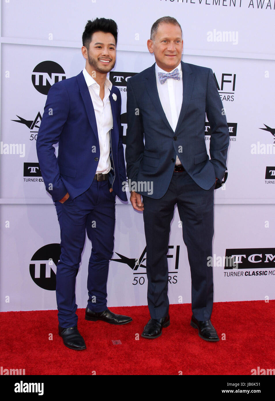 Los Angeles, USA. 8th Jun, 2017. Wiltay and Daniel Sladek. 2017 AFI ...