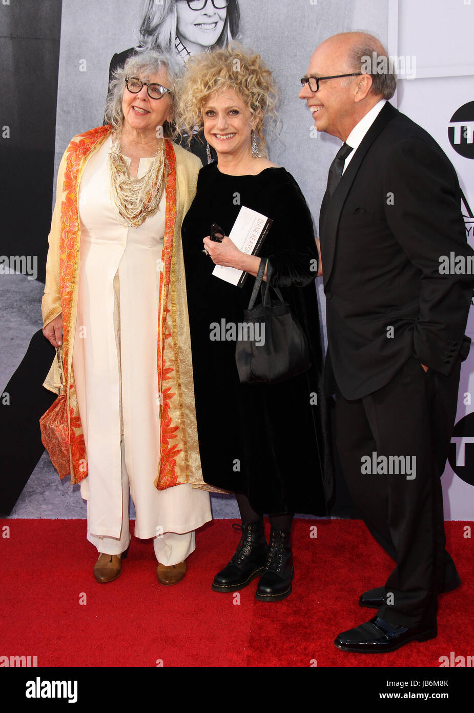 Los Angeles, USA. 8th Jun, 2017. Kathryn Grody, Carol Kane and Stephen ...