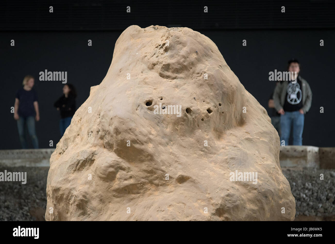 Muenster, Germany. 09th June, 2017. A beehive is pictured at the ...