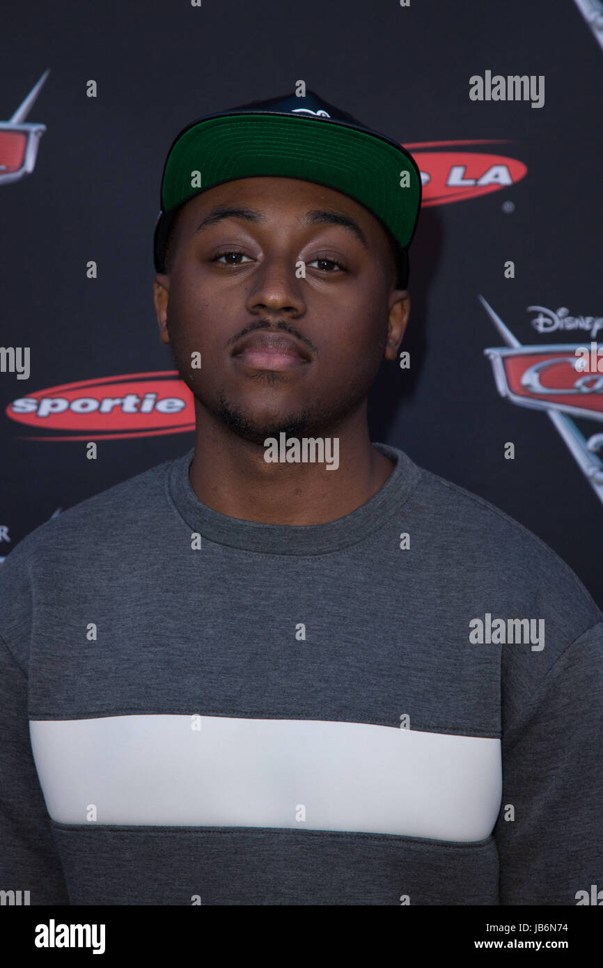 Matthew Jean-Pierre attends Disney Pixar's Cars 3 event at Sportie LA ...