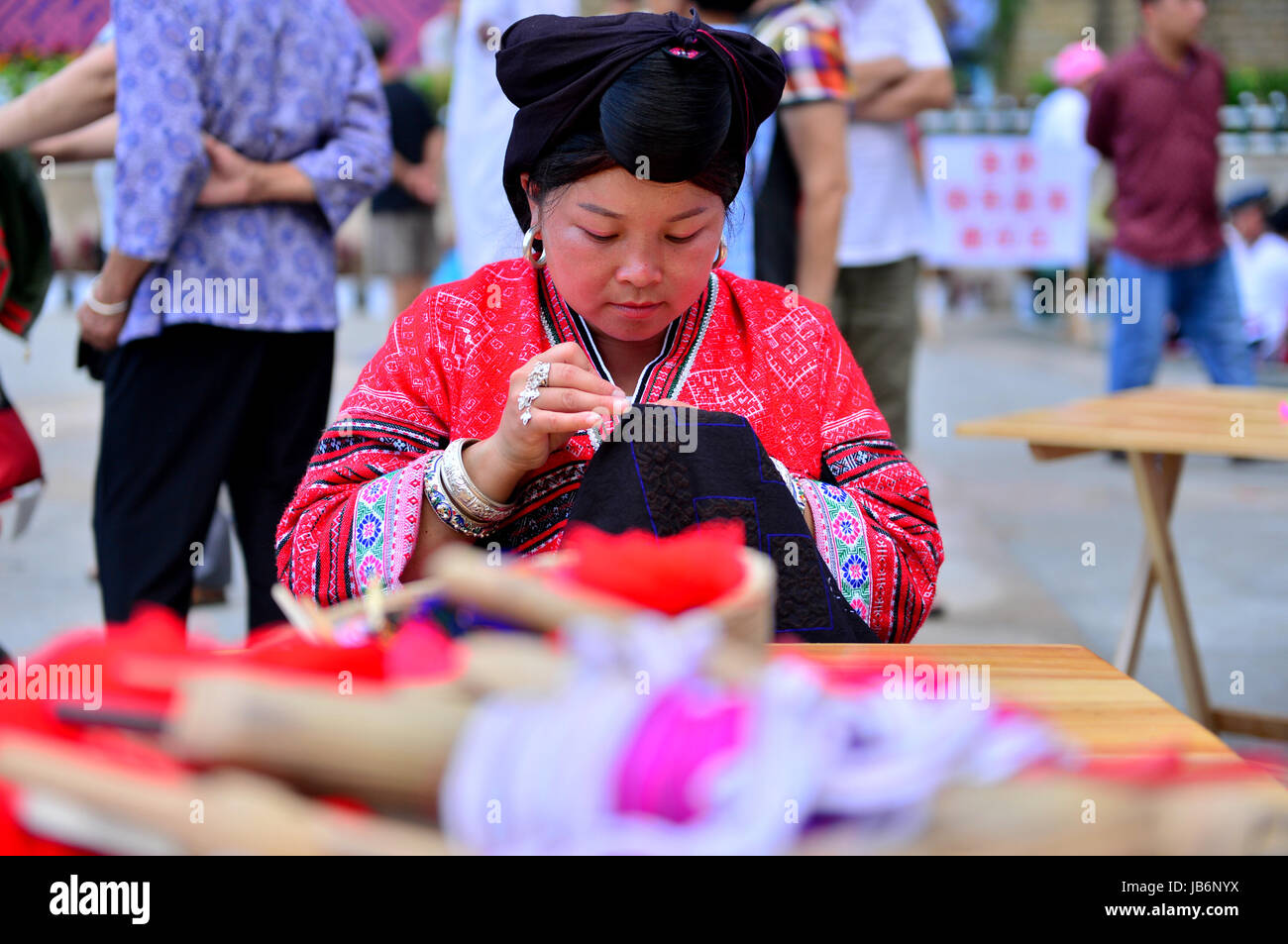 Traditional Yao Clothes High Resolution Stock Photography and Images ...