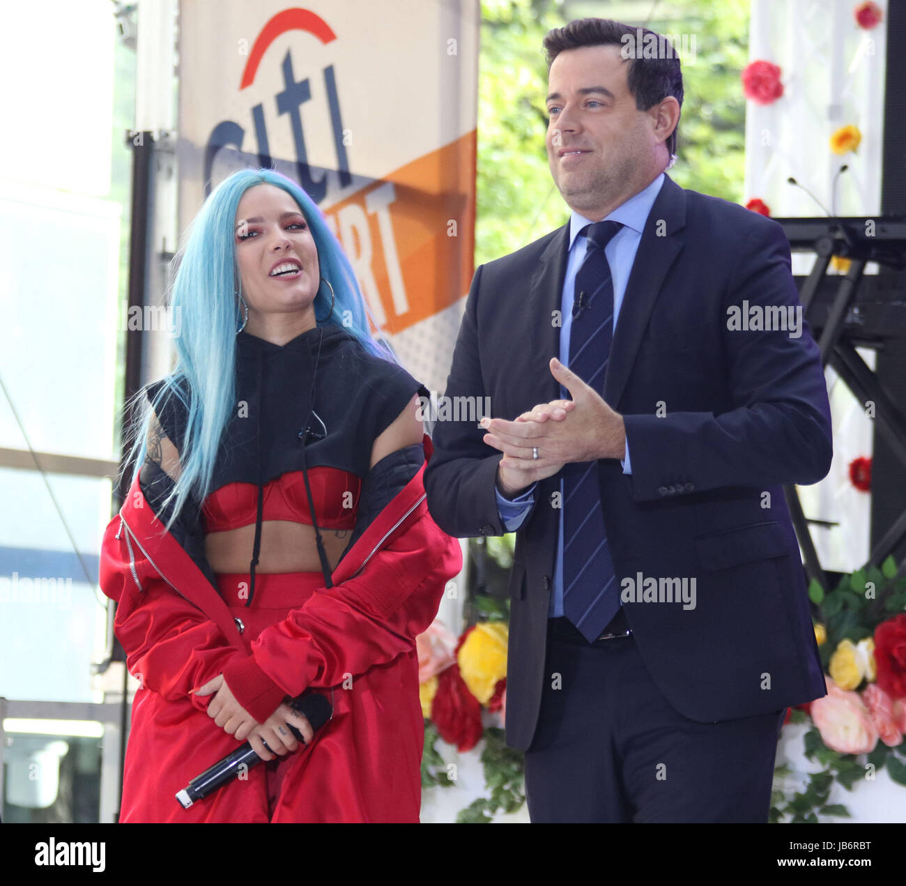 June 9, 2017 - New York, New York, U.S. - Singer HALSEY and 'Today ...