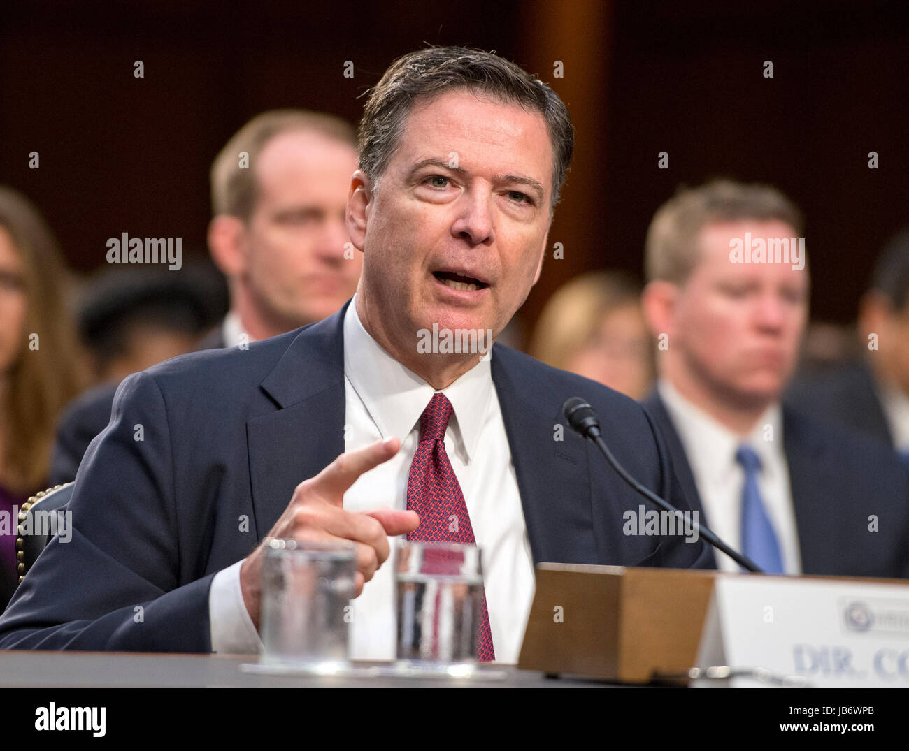 Former FBI Director James Comey testifies before United States Senate ...