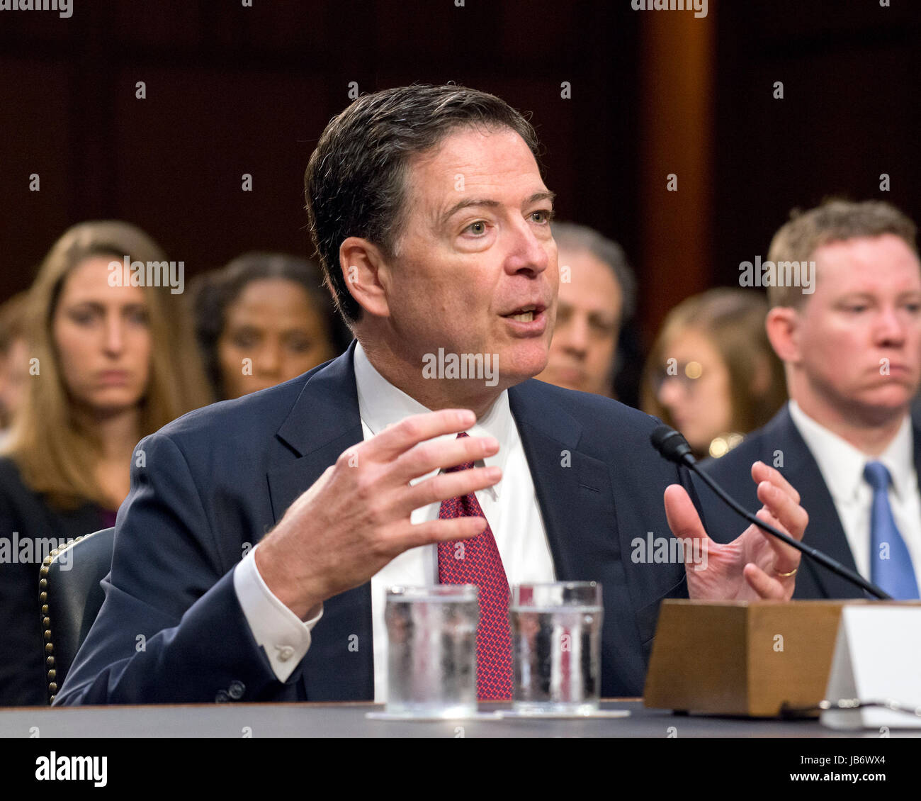 Former FBI Director James Comey testifies before United States Senate ...