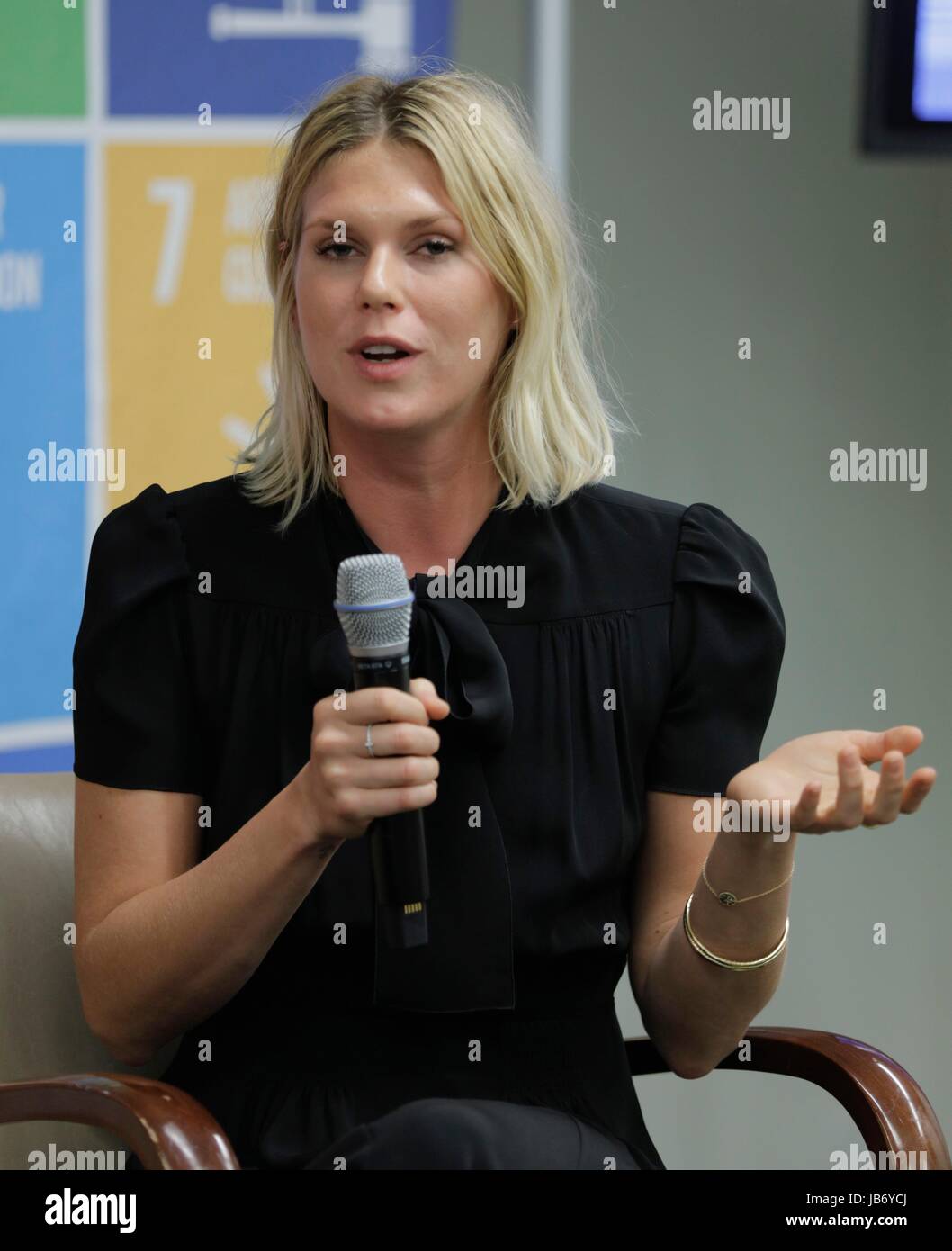 United Nations, New York, USA, June 08 2017 - Alexandra Richards ...