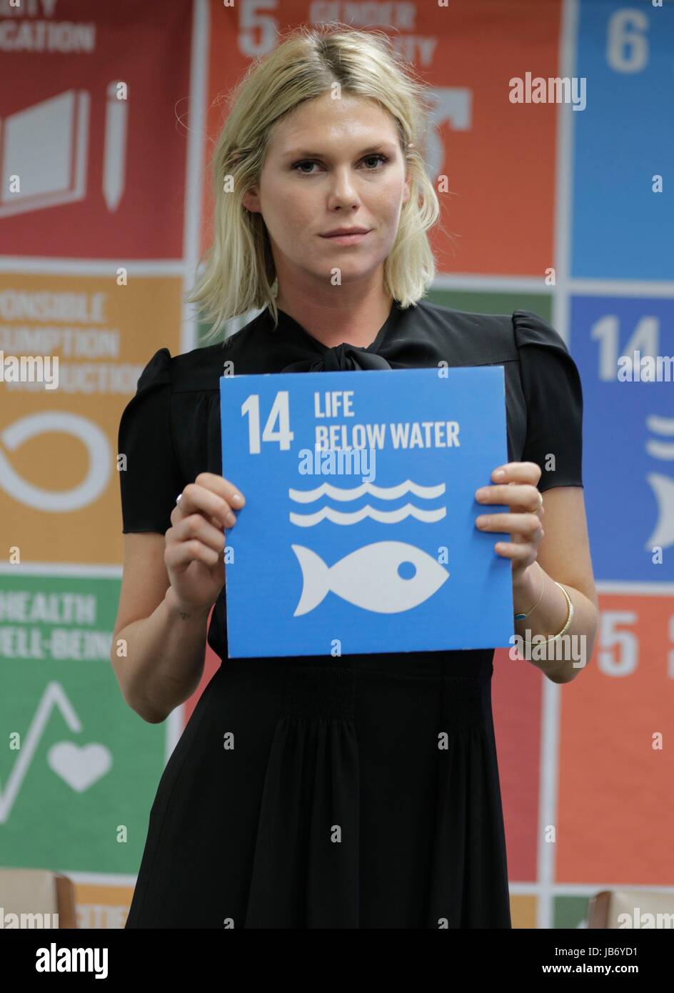United Nations, New York, USA, June 08 2017 - Alexandra Richards ...
