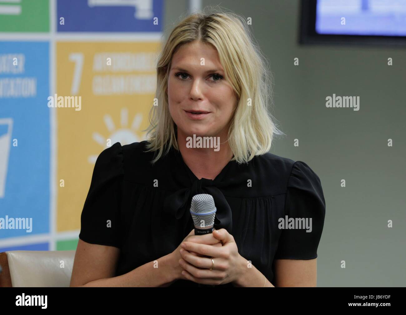 United Nations, New York, USA, June 08 2017 - Alexandra Richards ...