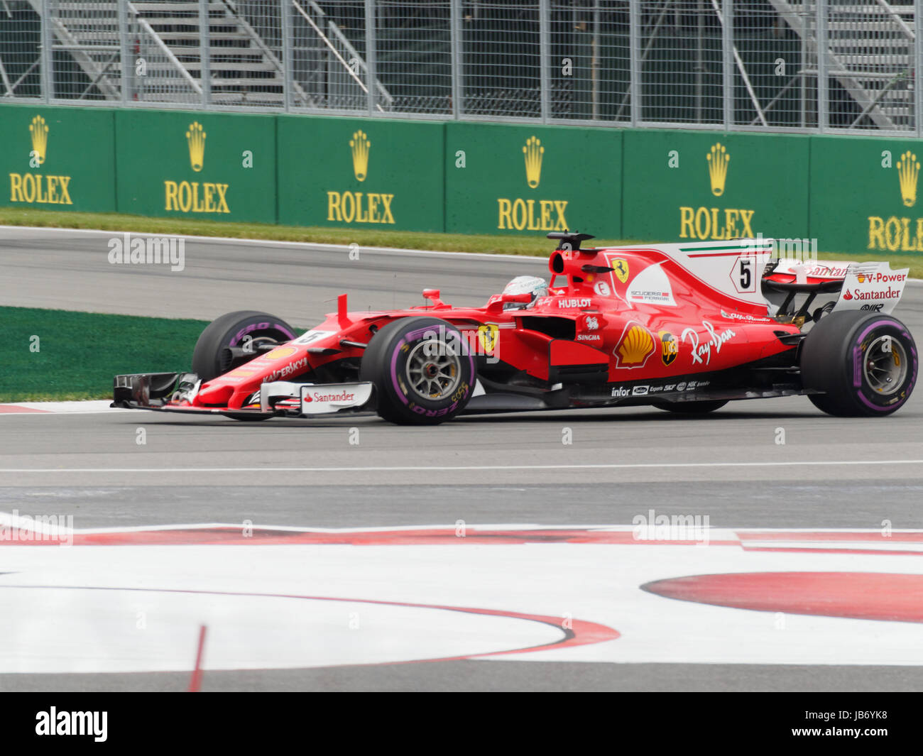 Montreal,Quebec, 09/06/2017 at the qualifying session for the Formula ...