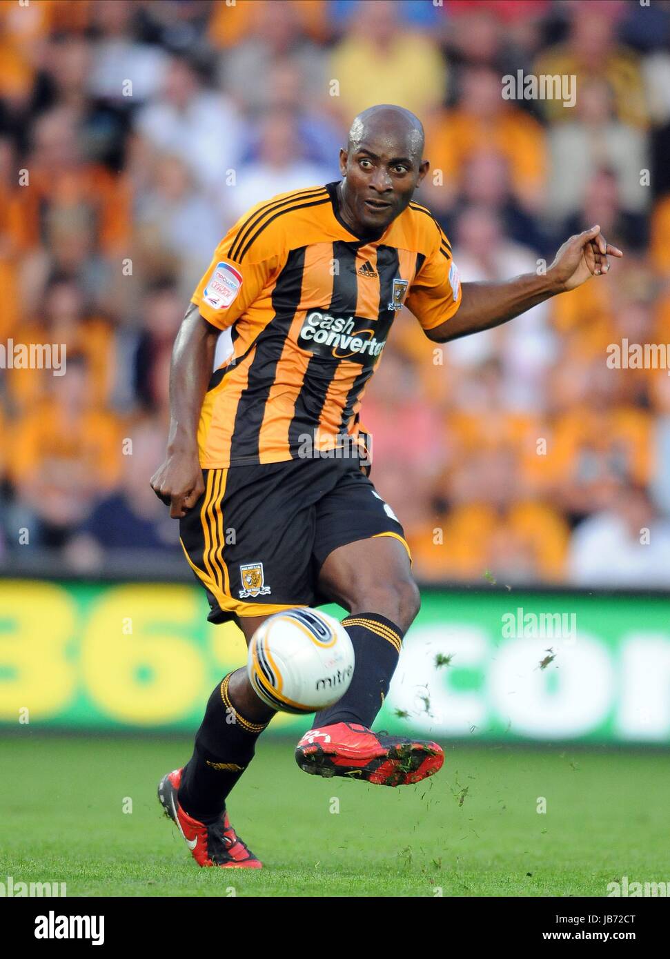 DELE ADEBOLA HULL CITY FC HULL V BLACKPOOL KC STADIUM, HULL, ENGLAND 05 ...