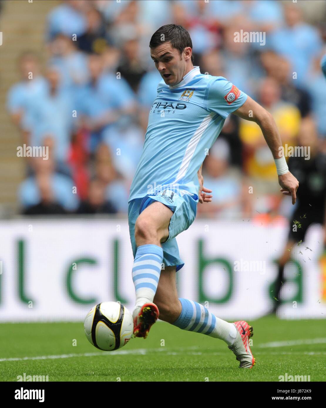 ADAM JOHNSON MANCHESTER CITY FC MANCHESTER CITY V MANCHESTER UTD, FA ...
