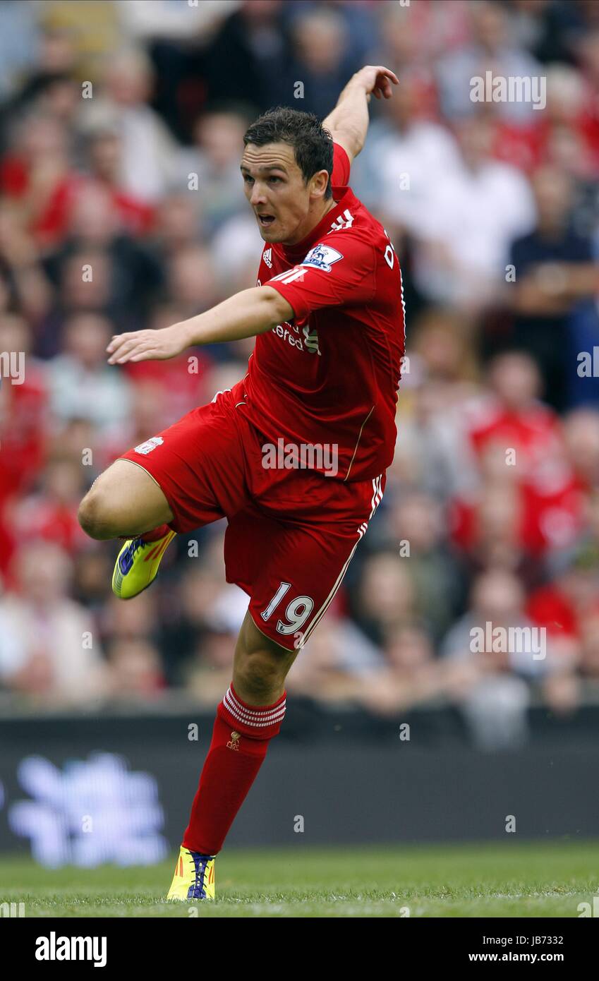 STEWART DOWNING LIVERPOOL FC ANFIELD LIVERPOOL ENGLAND 13 August 2011 ...