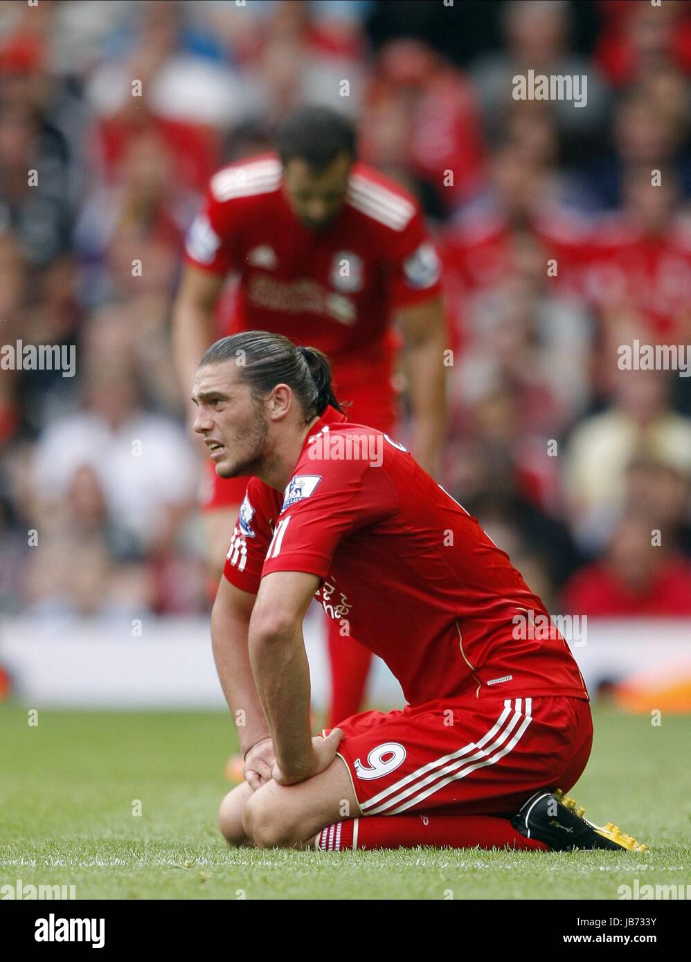 ANDY CARROLL LIVERPOOL V SUNDERLAND FC ANFIELD LIVERPOOL ENGLAND 13 ...