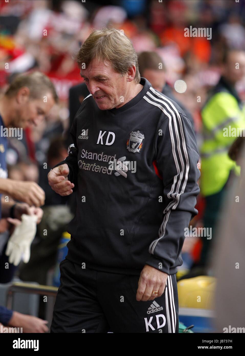 KENNY DALGLISH LIVERPOOL FC MANAGER ANFIELD LIVERPOOL ENGLAND 13 August ...