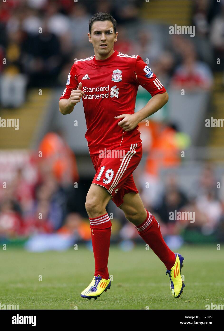 STEWART DOWNING LIVERPOOL FC ANFIELD LIVERPOOL ENGLAND 13 August 2011 ...
