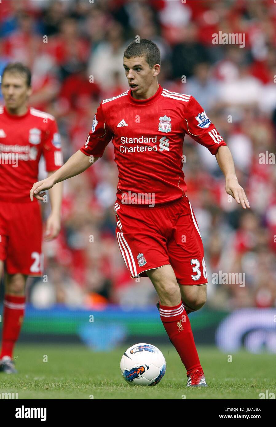 JOHN FLANAGAN LIVERPOOL FC ANFIELD LIVERPOOL ENGLAND 13 August 2011 ...