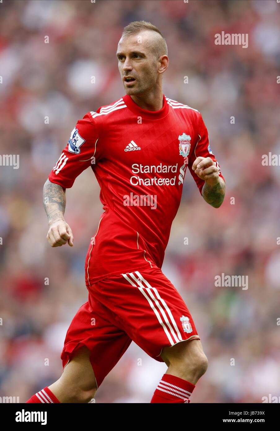 RAUL MEIRELES LIVERPOOL FC ANFIELD LIVERPOOL ENGLAND 13 August 2011 ...