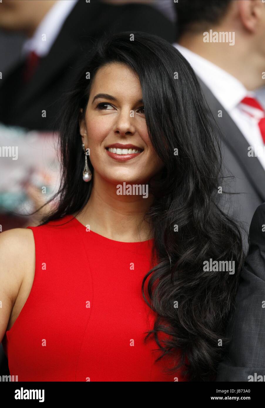 LINDA PIZZUTI JOHN W. HENRY'S WIFE ANFIELD LIVERPOOL ENGLAND 13 August ...